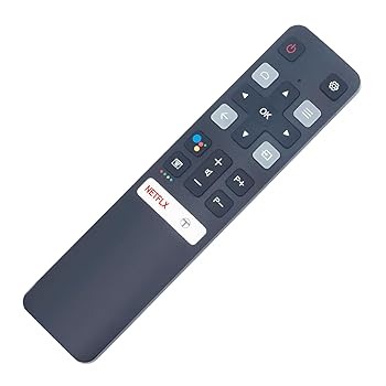 【中古】【未使用】PERFASCIN CRC802V 音声交換リモコン TCL TV 40S6500FS 40S6510FS 40S6800 43S6500FS 43S6800FS 43S6500 43S6500FS 49S6500 49S...