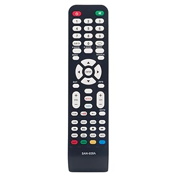 【中古】SAN-928A 交換用リモコン Sanyo TV GXCC GXFA GXBD GXBM GXGA GXGA GXHA GXJA DP32242 DP55441 DP46142 DP40142 DP42142 DP52848 DP...