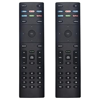 【中古】【未使用】PERFASCIN XRT136 REDBOX ユニバーサル交換用リモコン 2個パック Vizio SmartCast TV E50-E3 E55U-D0 E55UD2 E60-E3 E65-E3 E70-E3 M65-E...