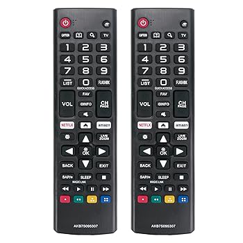 【中古】【未使用】ユニバーサル交換用リモコン2個セット。LG LED LCD TV 43LJ550M 43LJ5500 43LJ5550 49LJ550M 49LJ5500 49LJ5500 49LJ5550 55LJ550M 55LJ55...