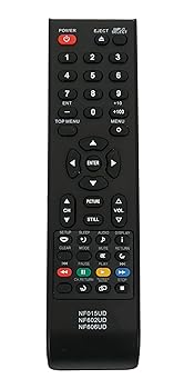 【中古】NF015UD NF602UD NF606UD 交換用テレビリモコン Emerson Sylvania LCD LED TV LC3211SS9B 6842THG EWL3706 LC195SL9 LF391EM4A LC370SS...