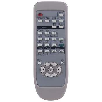 【中古】交換用リモコン EB-W6、EP700、EX70、PowerLite W6、Home Cinema 700、EX3200、EX5200、EX7200、VS200、PowerLite 1220、PowerLite 1260、Power...