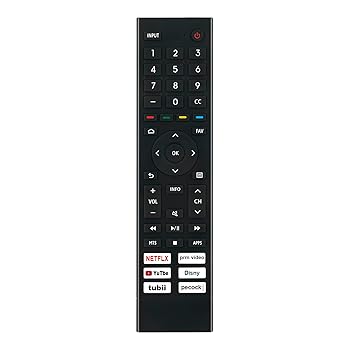 【中古】ERF3Z80H ERF3J80H IR交換用リモコン Hisense 4K UHD Smart TV A6シリーズ 55A6G 55A6H 55U6G 55U7G 55U8G 55U8G 65A6G 65A6H 65U6G 65U...