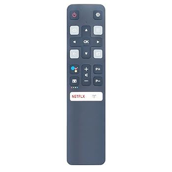 【中古】PERFASCIN ARC802V FMR1 RC802V FMR1 音声交換用リモコン TCL 4K UHD HDR LED Smart Android TV 55P715 65P715 75P715 85P715 100P715...