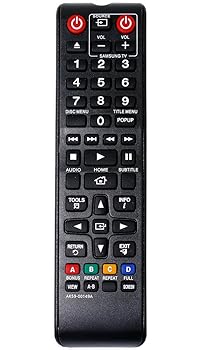 【中古】AK59-00149A 交換用リモコン Samsung Bluray ディスクプレーヤー BD-J5100 BD-J5700 BD- J5900 BD-JM51 BD-JM57 BD-JM57C BD-JM59 BD-F5100 B...