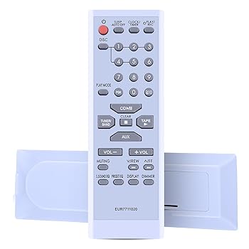 【中古】EUR7711020 交換用リモコン パナソニック ステレオ SA-PM16 SA-PM17 SA-PM18 SC-PM18 SC-PM16 SCPM18 SCPM16用【メーカー名】【メーカー型番】【ブランド名】WDZP AV・テ...