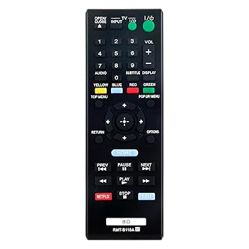 【中古】RMT-B118A 交換用リモコン Sony DVD/ブルーレーヤー BDP-BX18 BDP-BX510 BDP-S185 BDP-S280 BDP-BX38 BDP-BX39 BDP-BX58 BDP-BX59 BDP-BX11...