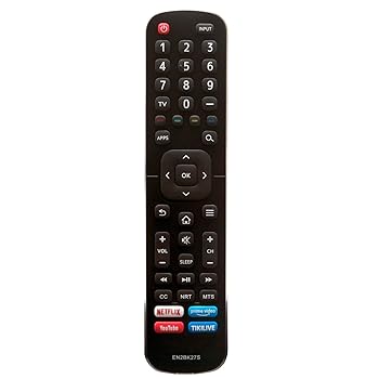 【中古】【未使用】EN2BK27S 交換用リモコン サブ EN2BK27H Sharp Hisense 4K LED スマートテレビ LC-43N7004U LC-55N7004U LC-43N7004U LC-50N7004U 40H50...