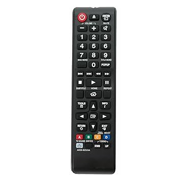 【中古】【未使用】AH59-02533A 交換用リモコン Sub AH59-02533B Samsung 3D Blu-Ray Smart Home Theater System TM1241 HT-FM45 HT-H4500 HT-H55...
