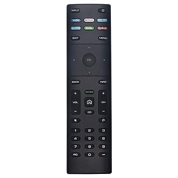 【中古】XRT136交換用リモコン VIZIO Smart TV Dシリーズ Mシリーズ Pシリーズ Vシリーズ D70F3 M65F0 V436G1 VUDU Netflix PrimeVideo Xumo Hulu Redbox対応【メ...