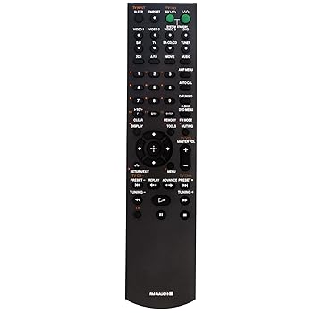 【中古】【未使用】RM-AAU019 リモコン 交換用 ソニー ホームシアター オーディオ/ビデオレシーバー AVシステム RM-AAU017 STR-DG600 RM-AAU014 RM-AAU002 RM-AAU027 STR-KS10...