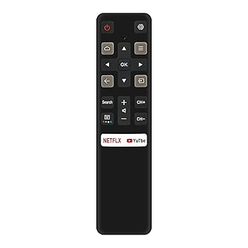 【中古】RC802V 交換用リモコン TCL Android TV 43S6500 43S6800FS 43S6500 43S6500FS 49S6500 49S6800FS 49S650 49S6800 40S330 32S330に対応 ...