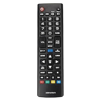 【中古】交換用リモコン AKB74475471 LG LED LCD TV webOS スマートテレビ 60LF6090 60LF6100 60LF6300 60LF6390 65LF6300 65LF6390 32LF5800 32LF5...