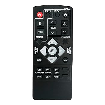 【中古】交換用オーディオリモコン COV30748160 Sub COV30748128 LGサウンドバーステレオシステム NB2540 NB2540A S24A1-W NB2540D S24A1W用【メーカー名】【メーカー型番】【ブランド...