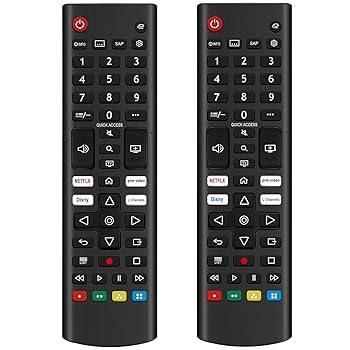 【中古】【未使用】AKB76040302 ユニバーサルリモコン交換用 2個パック LG Smart TV UHD TV UP70 UP75 UP76 UP80 UP87シリーズ OLED TV A1 A2 B1 B2 C1 C2 G1 G2...
