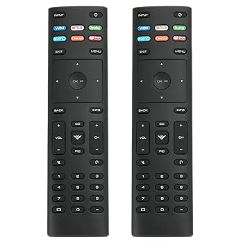 【中古】【未使用】PerFascin 交換用ユニバーサルリモコン XRT136 Vizio Smart TV D40f-G9 D43-F1 D43f-F1 D43f-F1 D43f-F2 D43fx-F4 D48f-F0 D50-F1 D5...
