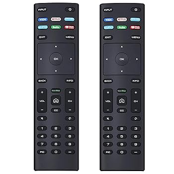 【中古】【未使用】PerFascin 交換用ユニバーサルリモコン XRT136 Vizio Smart TV E65-F0 E70-F3 E75-F1 E75-F2 E80-F3 M437-G0 M507-G1 M556-G4 M557-G...