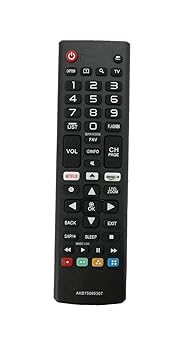 【中古】【未使用】AKB75095307 交換用リモコン LG TV LED OLED LCD UHD HDTV 43LG5500 49UJ6500 32LJ550B 55LJ5500 55UJ6050 43UJ6200 43UJ6500 ...