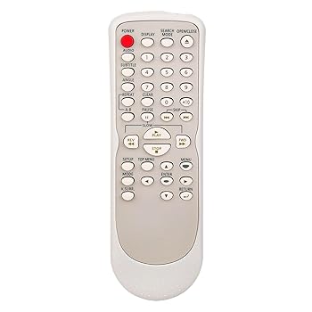 【中古】【未使用】NB050 NB050UD 交換用ユニバーサルリモコン シンフォニック フナイ エマーソン シルバニア Magnavox DVDプレーヤー DP100HH8 PVD1000 RSD200E SD200E WF104 DVL...