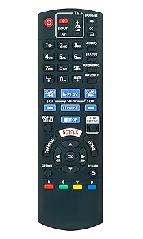 【中古】【未使用】N2QAYB001206 交換用リモコン パナソニック ブルーレイディスクプレーヤー DP-UB820 DP-UB420 DP-UB820-K DP-UB820EB-K DP-UB420K用【メーカー名】【メーカー型番】【...