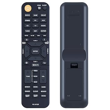 【中古】【未使用】PZL RC-972R RC972R 交換用リモコン Onkyo AVレシーバー オーディオビデオレシーバー TXNR595 TX-NR797 TX-NR696 TX-RZ840 TXNR797 TXRZ840 TXNR6...