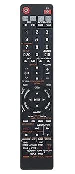 【中古】EUR7722XJ0 交換用リモコン パナソニック DVD VHS ホームシアターサウンドシステム SC-HT830V SCH-T833V SC-HT830 SC-HT833 SAHT830V SAHT830VP SAHT830VP...