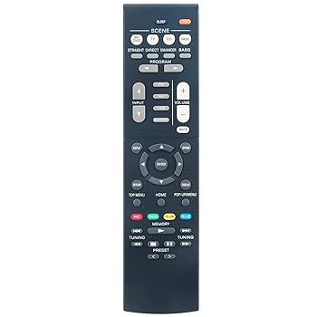 【中古】RAV561 ZZ43210 交換用リモコン ヤマハAVレシーバー RX-V385 HTR-3072 YHT-4950U YHT-4950UBL RX-V385BL RXV385 HTR3072 YHT4950U YHT4950UB...
