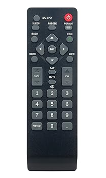 【中古】NH001UD 交換用リモコン Emerson/Sylvania TV LC260EM1 LC220EM1 LC190EM1 LC190SL1 LC220SL1 LC320SL1 LC190EM2 LC260EM2 LC320EM2...