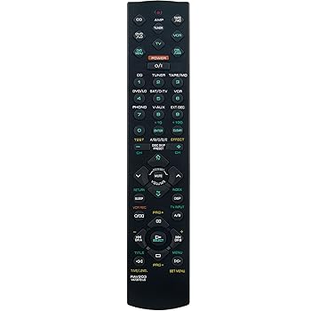 【中古】【未使用】RAV203 V473170US 交換用リモートコマンダー ヤマハ AVレシーバー RX-V496 HTR-5240 HTR-5230 HTR-5240RDS HTR-5230RDS YHT-23 YHT-17 YHT-3...