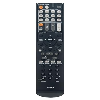 【中古】RC-737M 交換用リモコン 対応機種: Onkyo AVレシーバー TX-SR507 TX-SR577 TX-SR507B HT-S6200 HT-S620 HT-R670 HTP-670 SKF-670 SKR-670 SKB...