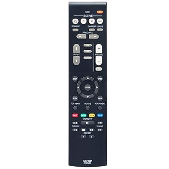 【中古】RAV531 ZP35470 交換用リモコン コマンダー ヤマハ AVレシーバー HTR-3071 RX-V381 RX-V379 HTR-3069 RX-V383 RX-V483 HTR-4071 HTR3071 RXV381 R...