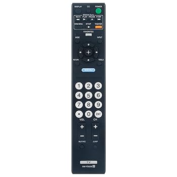 【中古】RM-YD028 交換用リモコン Sony TV KDL-26L5000 KDL-32XBR9 KDL-37FA500 KDL-52XBR9 KDL-32LL150 KDL-52S5100 KDL-40SL150 KDL-52VE5...