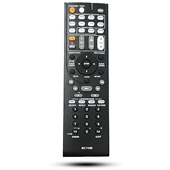 【中古】交換用リモコン RC-710M Onkyo 7.1ch ホームシアターシステム AVレシーバー HT-S7100 TX-SR606 TX-SR606B TX-SR606S【メーカー名】【メーカー型番】【ブランド名】Kassionel...