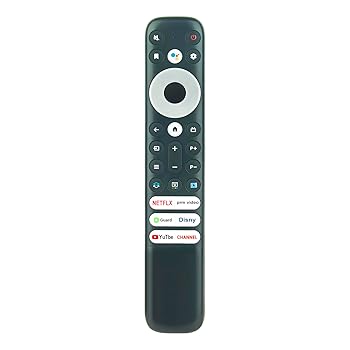 【中古】AULCMEET RC902V FMRB交換用音声リモコン TCL Android TV 32A325 32A323 32S6800 40S615 40S6500 40S6800 40S6500FS 40A325 40S334 40...