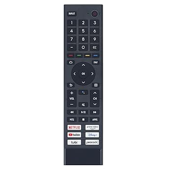【中古】交換用音声リモコン ERF3J80H Hisense 4K UHD Smart TV U8Gシリーズ 55U8G 65U8G A6G 75A6G 43A6G 50A6G 55A6G 60A6G 65A6G 70A6G U6G 55U...
