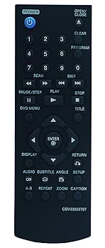 【中古】COV33662707 交換用リモコン 対応機種: LG DVDプレーヤー DP132 DP122 DVX490 DVX492 DVX482 DV480 DV490 DV482 DV492 DVX480。【メーカー名】【メーカー型番...