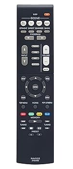 【中古】RAV533 交換用リモコン ヤマハ AVレシーバー RX-V479 RX-V479BL RX-V579 RX-V579BL YHT-3920 YHT-3920UBL YHT-4930 YHT-4930UBL YHT-5920 YH...