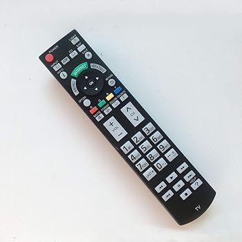 【中古】交換用リモコン N2QAYB000703 適合機種: パナソニック TV TC-P55ST50 TC-P60ST50 TC-P65ST50 TC-L55WT50 TC-P65GT50 TC-P60GT50 TC-L47ET5 TC-...