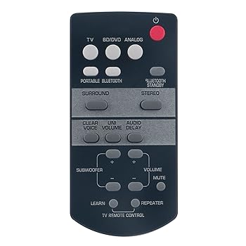 【中古】ALLIMITY FSR64-ZG80730 交換用リモコン ヤマハ サウンドバー システム FSR64ZG80730 FSR64 ZG80730 YAS-152 ATS1520 YAS-152BL ATS-1520 YAS152 ...