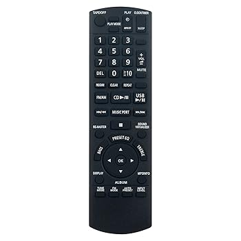 【中古】【未使用】N2QAYA000008 交換用リモコン パナソニック CD System RX-D50 RX-D55A RXD50 RXD55A用【メーカー名】【メーカー型番】【ブランド名】AULCMEET AV・テレビリモコン, 家電...