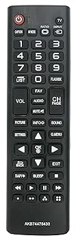【中古】Vinabty akb74475433交換リモートフィットfor LGテレビ32lf510b 49lf5400 32lf550b 42lf5500 49lf5100 49lf5500 55lf5500 32lf5600 42lf56...