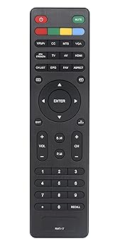 【中古】RMT-17 リモコン 交換用 Westinghouse TV LD-2480 LD-3280 VR2218 VR3215 VR2418 EW24T7EW W19S4JW LD3240 EW24T3LW EW32S3PW EW19S...