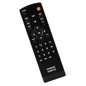 【中古】NH000UD NH001UD 交換用リモコン 対応機種: Emerson Sylvania TV LC320SL1DS2, LC320SL1DS5 LC320SL1TH1, LC320SL1TH2, LC320EM2F, LC32...