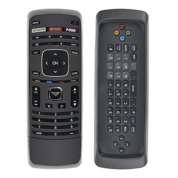 【中古】AULCMEET XRT302 リモートコントロール QWERTY配列キーボード付き VIZIO Smart LCD LED TV E601i-A3 E701i-A3 E650i-A2 M420KD M650VSE M550VSE ...