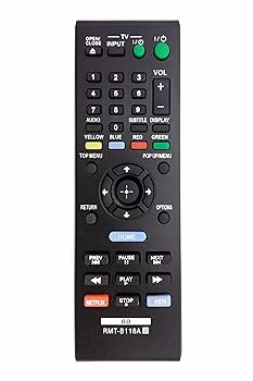 【中古】RMTB118A RMT-B118A 交換用リモコン 対応機種: ソニー DVD/Blu-ray Player BDP-BX18 BDP-BX38 BDP-BX39 BDP-BX58 BDP-BX59 BDP-BX110 BDP-B...