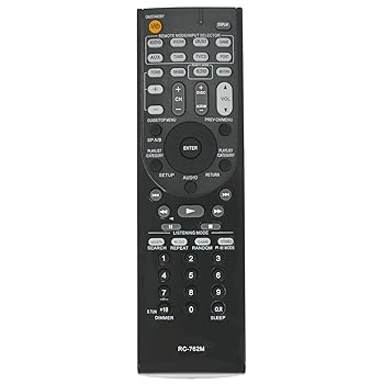 【中古】RC-762M 交換用リモコン 対応機種: Onkyo ホームシアターシステム HT-RC230 HT-S3300 HT-S3400 HT-S5305 SKF-380L SKF-380R SKR-380L SKF-380R TX-S...
