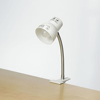 【中古】エルパ (ELPA) クリップライト デスクライト 間接照明 E17 約200mm 約1.5m パールホワイト SPOT-BLNE17C(PW)【メーカー名】【メーカー型番】【ブランド名】エルパ(ELPA) クリップライト, キッチ...