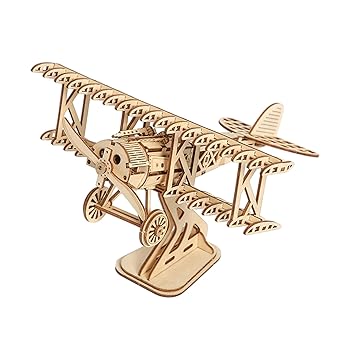 【中古】【未使用】子供向けの木製パズルモデル航空機のwoodcraft Construction Toy Wright Flyer Model Airplanesセット【メーカー名】【メーカー型番】【ブランド名】AnonShinsen(アノ...