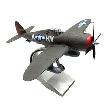 【中古】predolo 1/72 P-47戦闘機モデル、ディスプレイスタンドオーナメント付き、バー、オフィス用のシミュレーション攻撃機飛行機モデル【メーカー名】【メーカー型番】【ブランド名】predolo 飛行機・ヘリコプター, おもちゃ ...