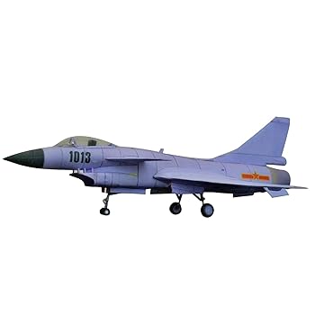 【中古】1/48スケール 中国 J-10A 戦闘機 ペーパーモデル 飛行機 戦闘機 ミリタリーモデル DIY 飛行機模型キット（未組み立てキット）【メーカー名】【メーカー型番】【ブランド名】DAGIJIRD 乗り物おもちゃ, 飛行機・ヘリコ...